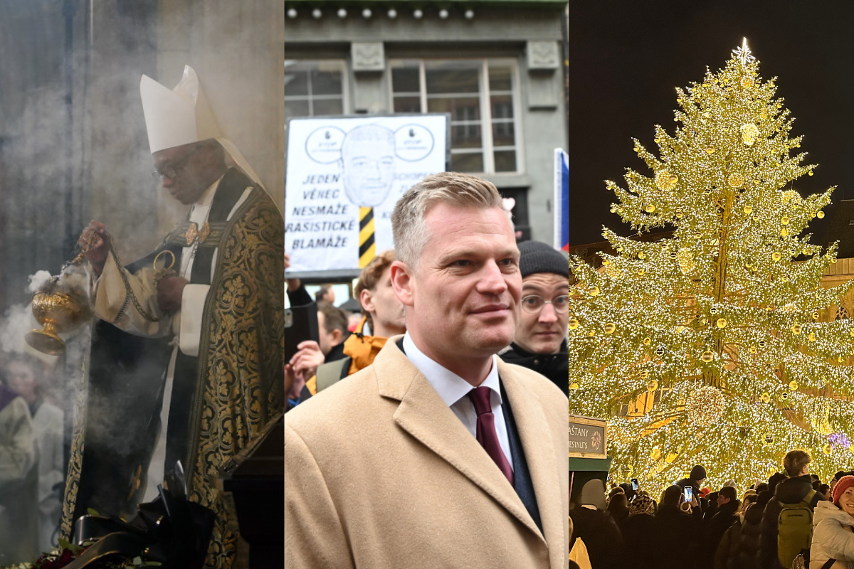 LISTOPAD 2025: Pohřeb Duky, povyk na Národní třídě a přípravy na Vánoce