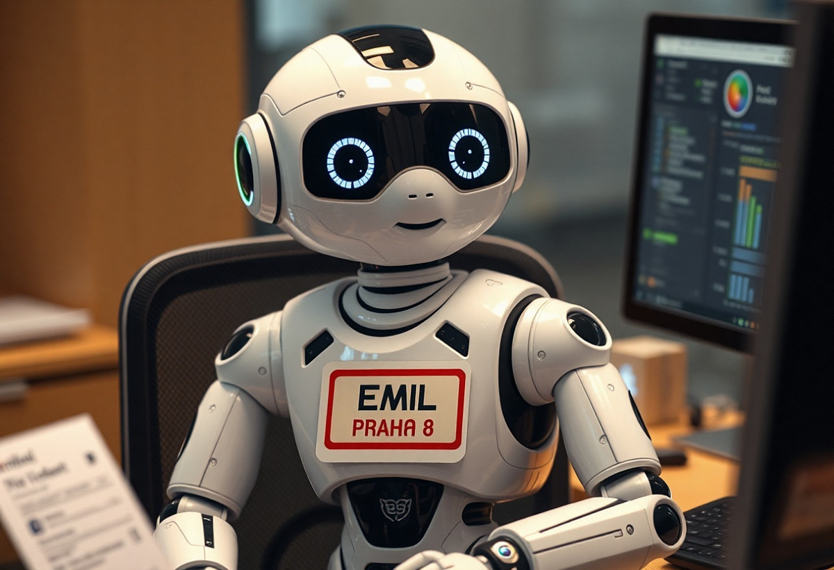 Špatné parkování a jízdu na červenou na Praze 8 už přes rok řeší robot Emil